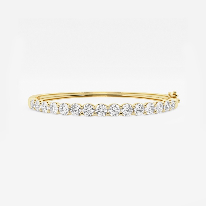 Diamond Bangle Bracelet | Lab Grown Bangle Bracelets