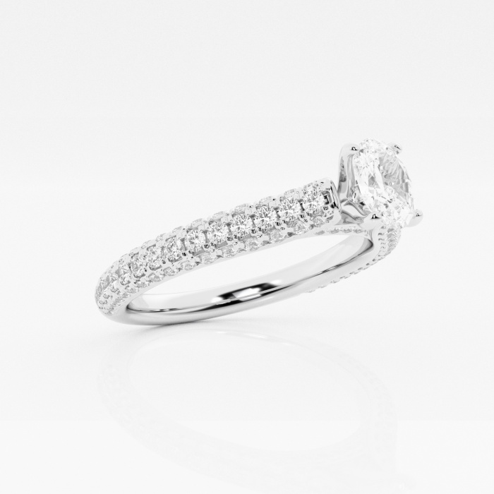 Side Stone Engagement Rings